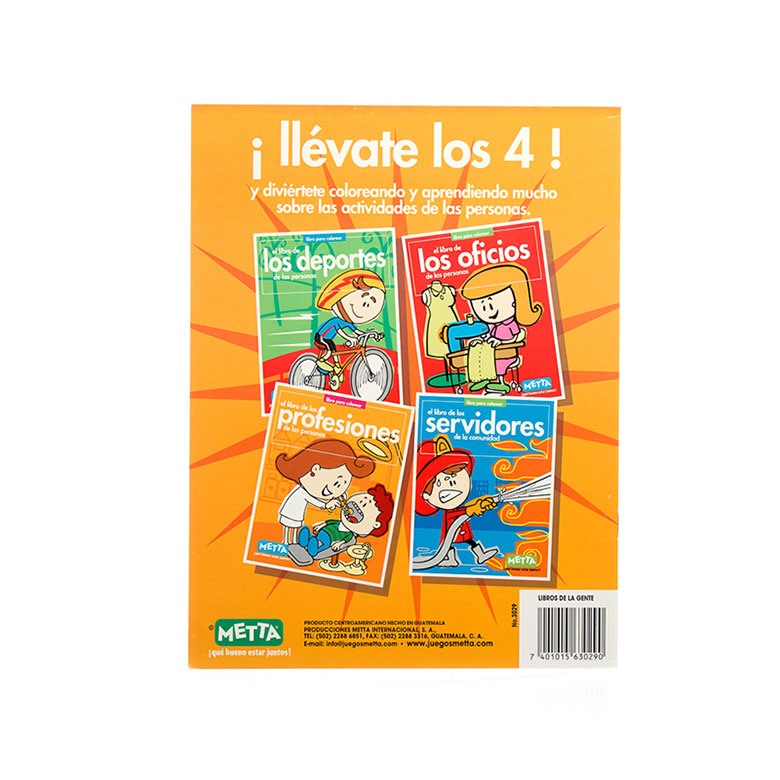 Toys :: Coloring book Professions