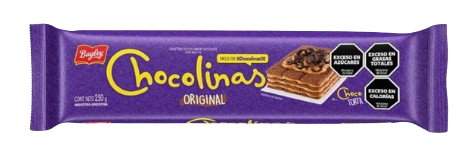 Chocolinas Traditional Chocolate Cookies, 250 g / 8.8 oz