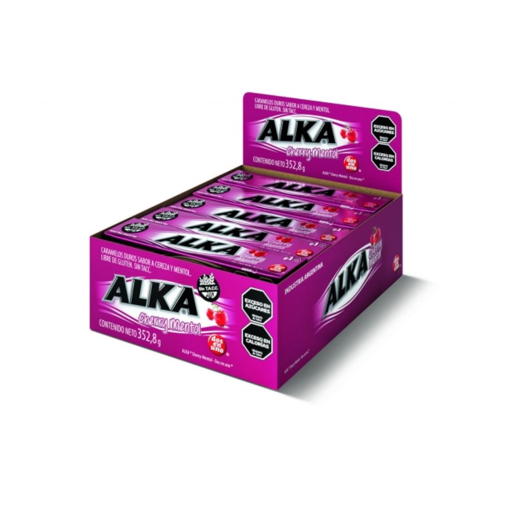 Alka Cherry Menthol Hard Candy – Gluten-Free, Refreshing Cherry ...