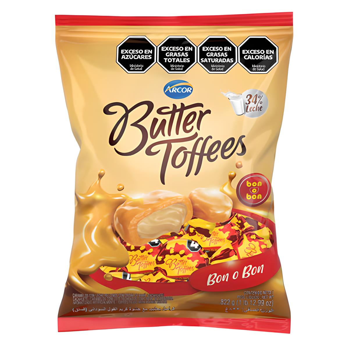 Butter Toffees Soft Caramel Candies Filled with Bon o Bon Cream ...
