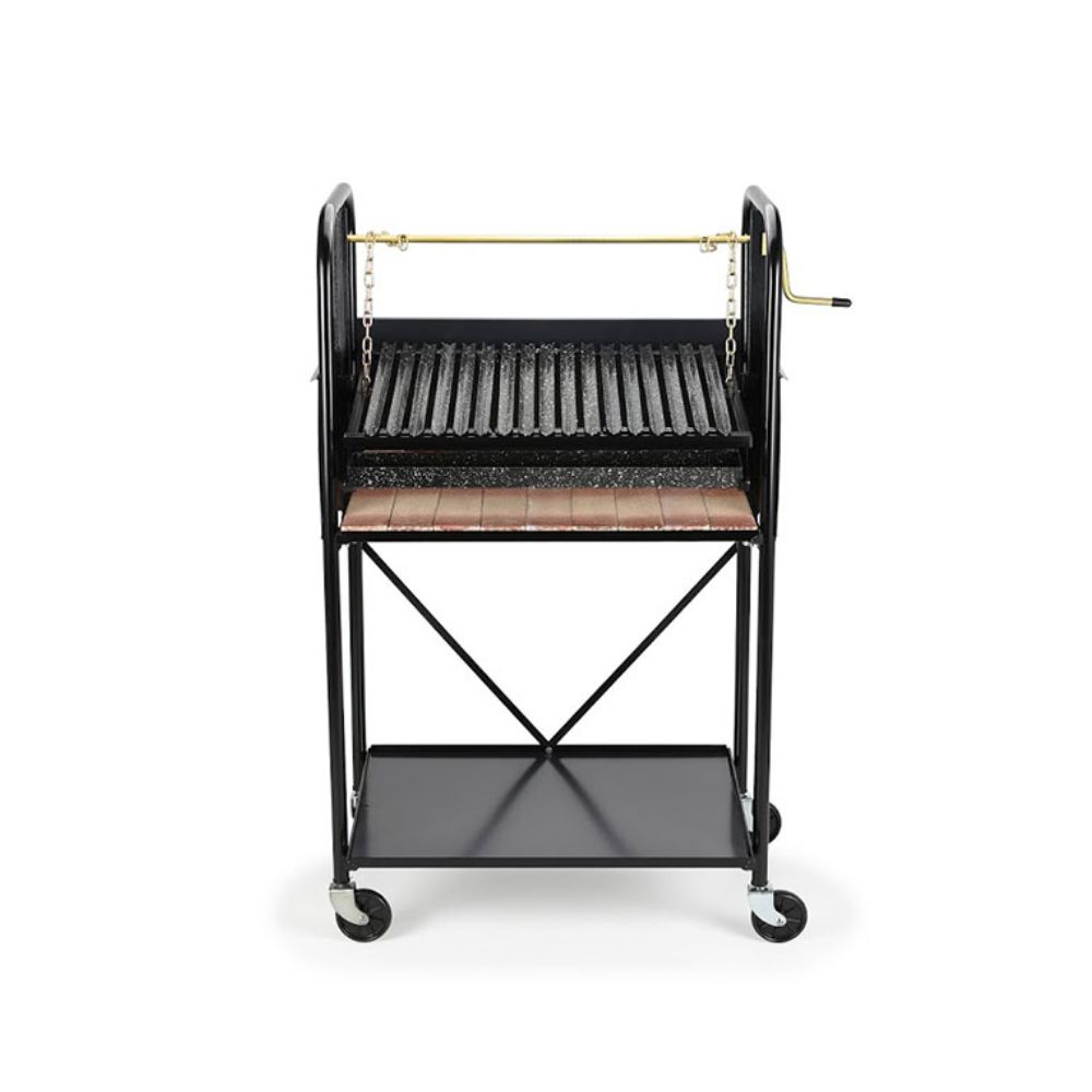 Valiparri Rolling Grill: Portable Three - Module Enamelled BBQ with ...