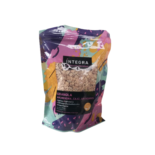 Íntegra Granola de Almendras, Cajú y Arándanos, 350 g