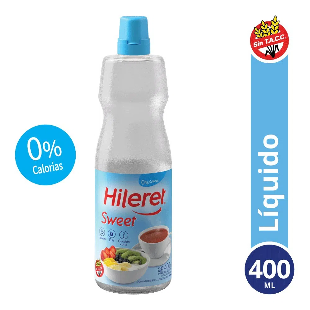 Hileret Edulcorante Líquido Sweet, 400 ml