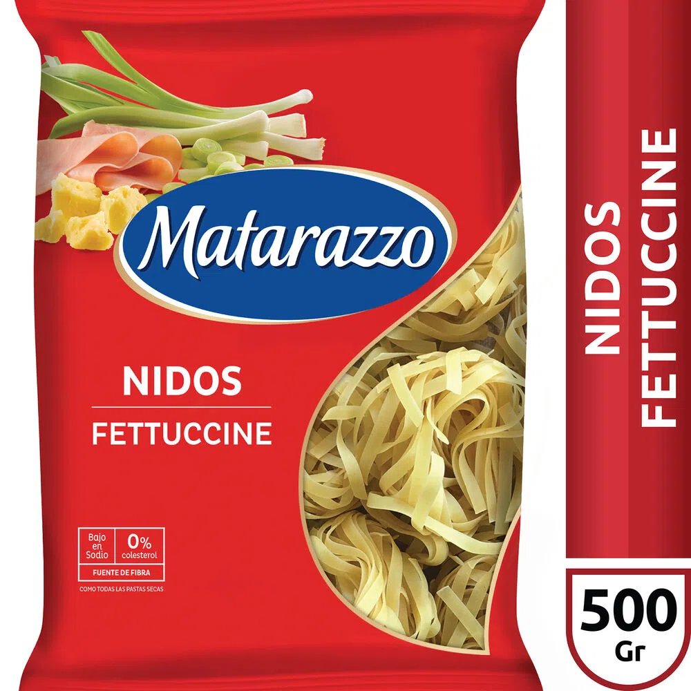 Matarazzo Fideos Nidos Fettuccine, 500 g