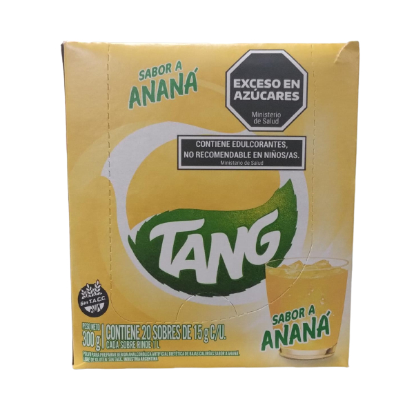 Tang Jugo en Polvo Sabor a Ananá, 15 g (20 Sobres)