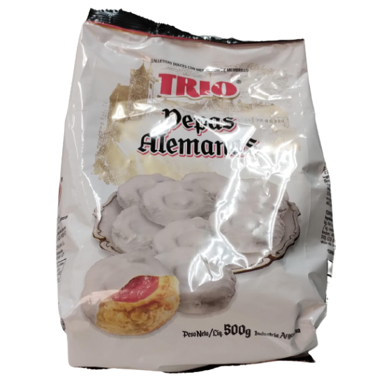 Trio Pepas Alemanas Dulces con Mermelada de Membrillo, 500 g