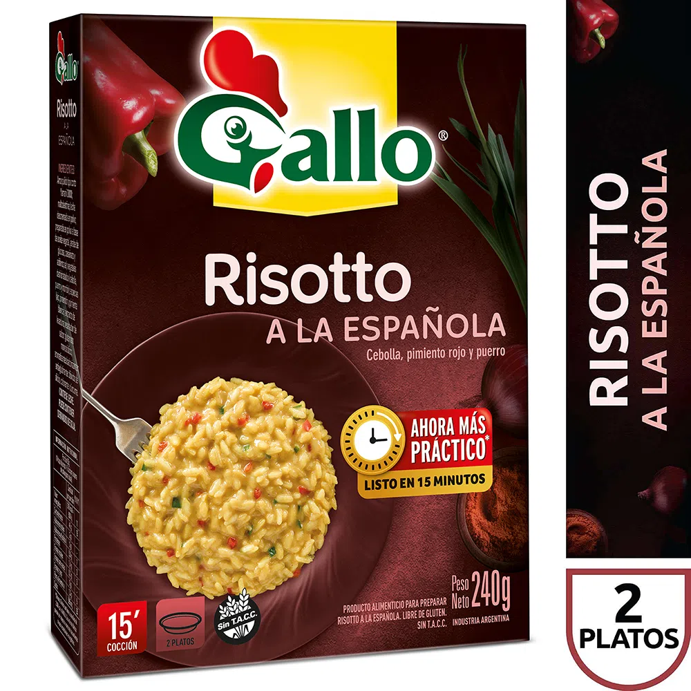 Gallo Arroz Risotto a la Española, 240 g