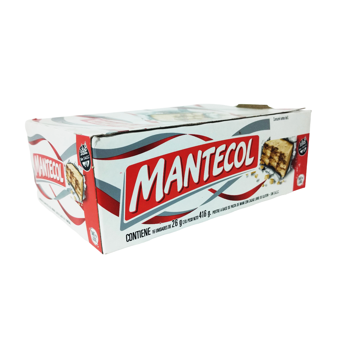 Mantecol Postre de Pasta de Maní con Cacao Bajo en Sodio, 26 g (16 ...