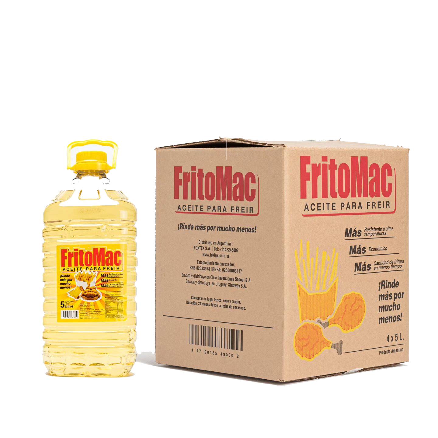 FritoMac Aceite para Freír, 5 l