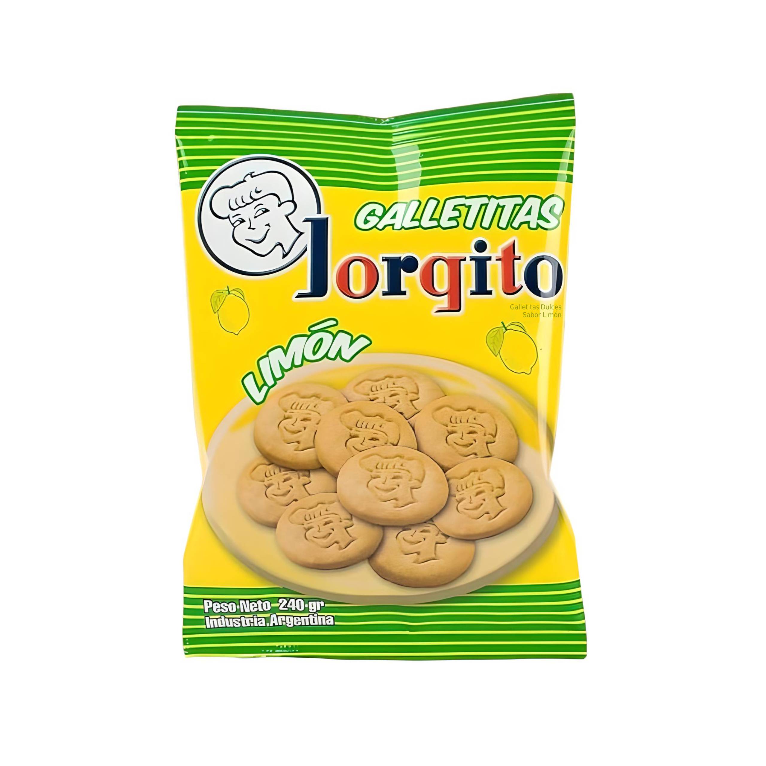 Jorgito Galletitas Dulces Sabor Limón, 240 g
