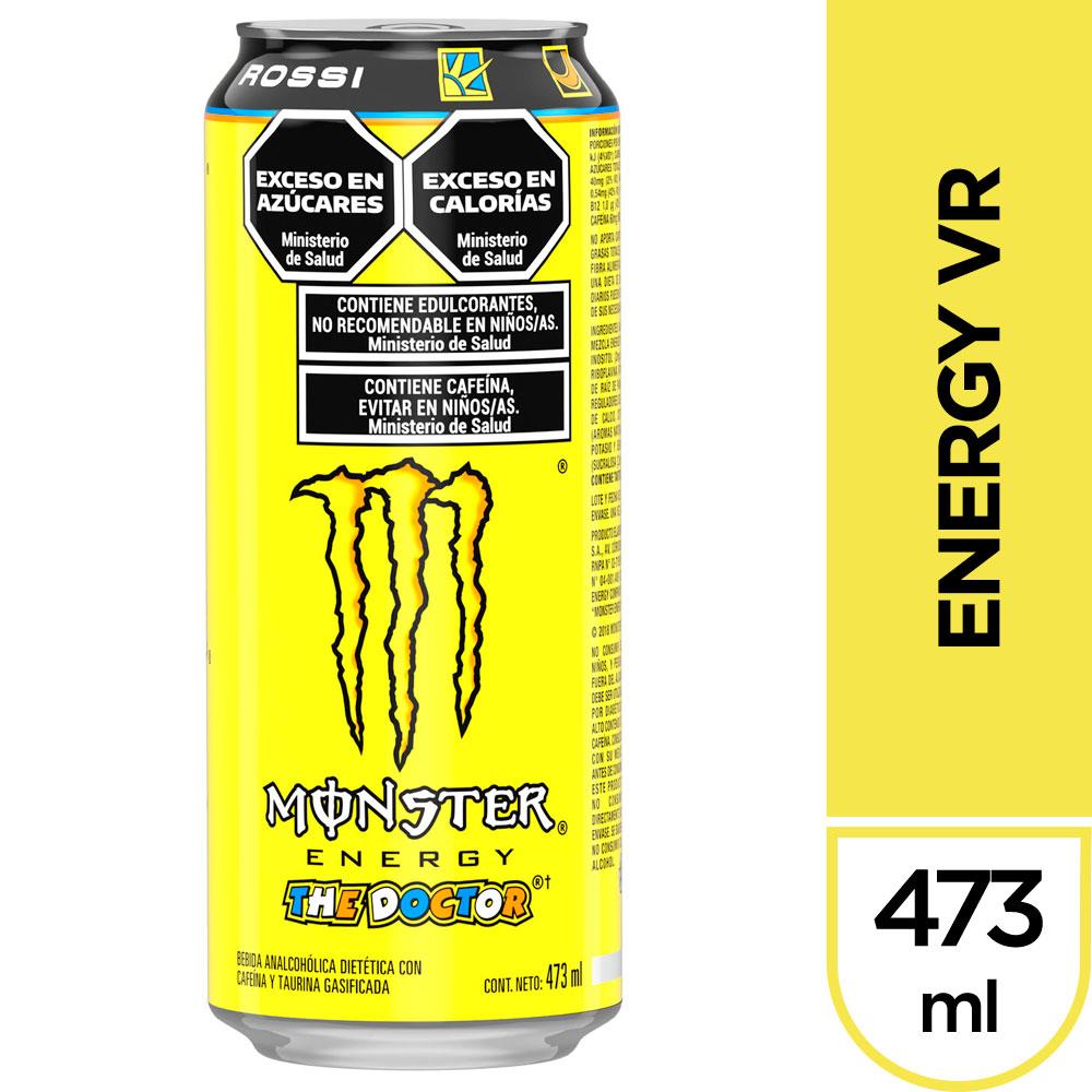 Monster Energy VR46 The Doctor Rossi Bebida Energética, 473 ml