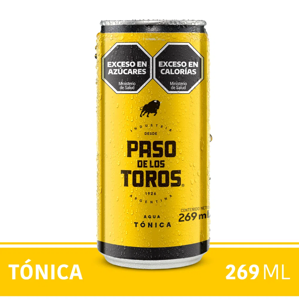 Paso de los Toros Agua Tónica en Lata, 269 ml