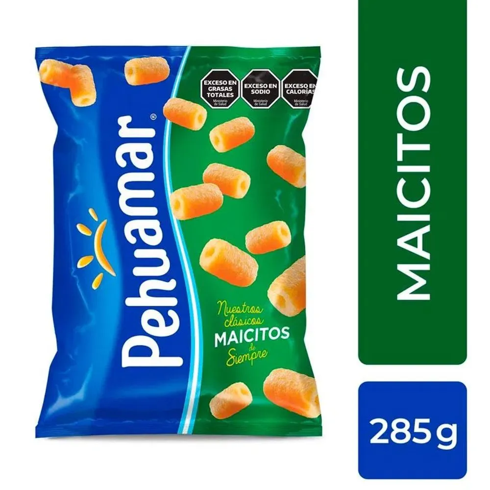 Pehuamar Maicitos Chizitos Clásicos, 285 g