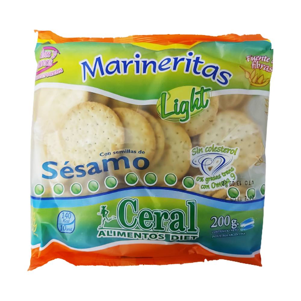 Ceral Marineritas Light con Semillas de Sésamo, 200 g