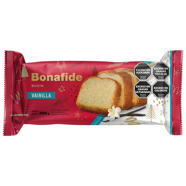 Bonafide Budín Sabor Vainilla, 200 g