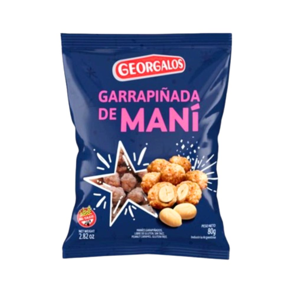 Georgalos Garrapiñada de Maní, 80 g