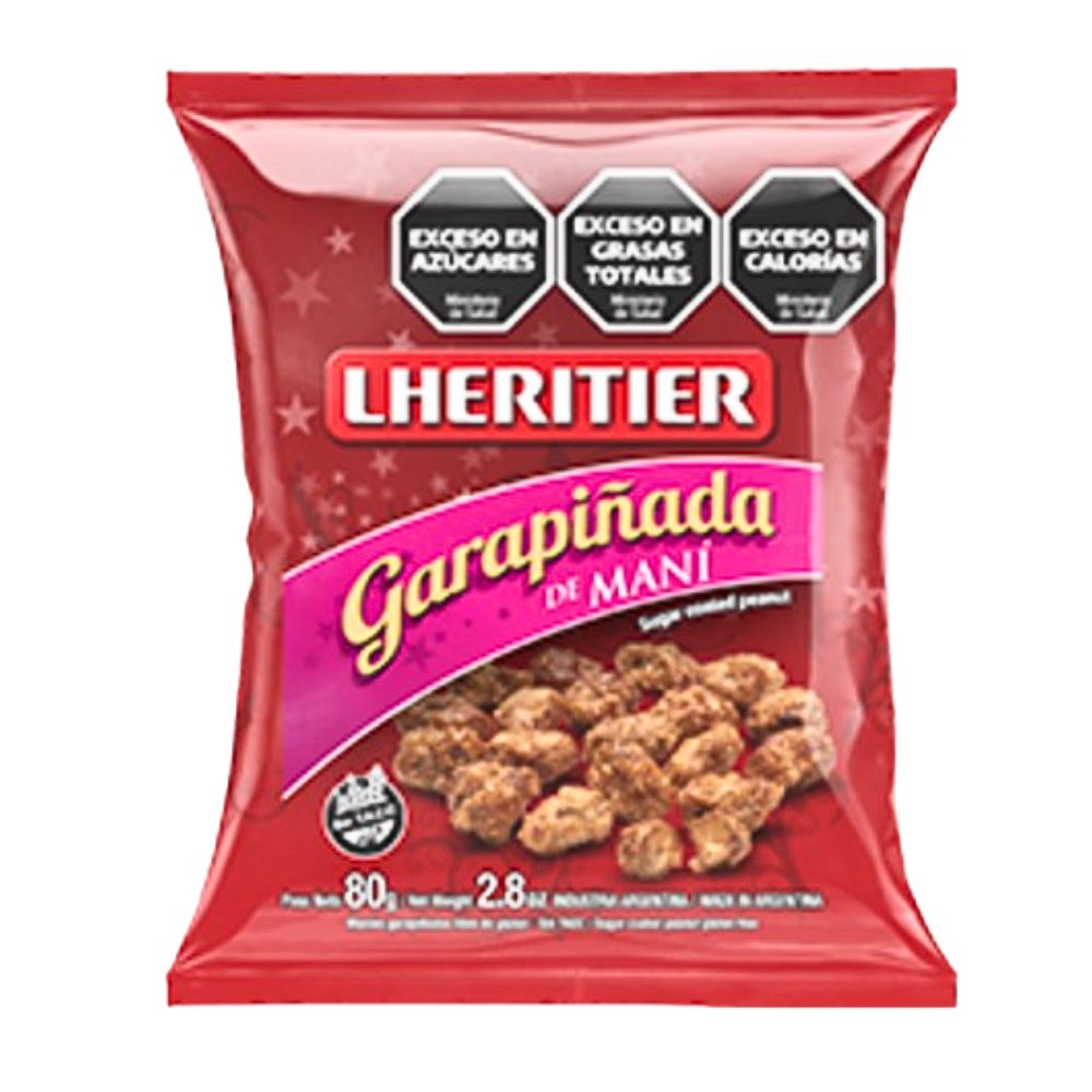 Lheritier Garapiñada de Maní, 80 g