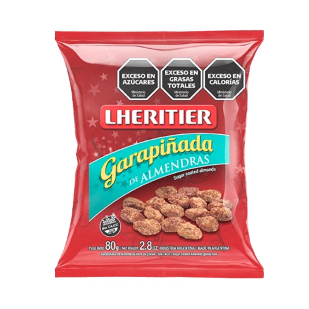 Lheritier Garapiñada de Almendras, 80 g