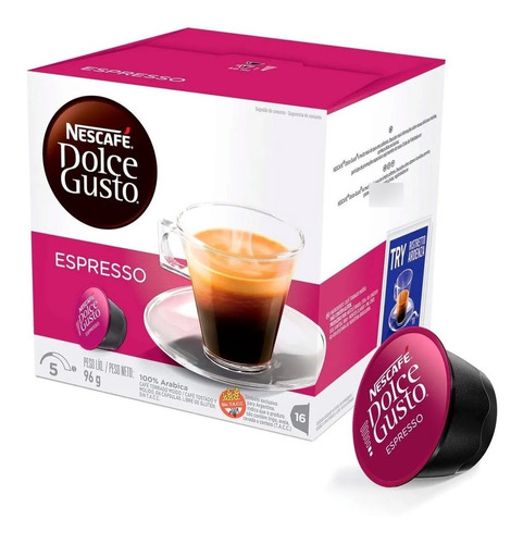 Nescafé Dolce Gusto Espresso, 6 g (16 Cápsulas)