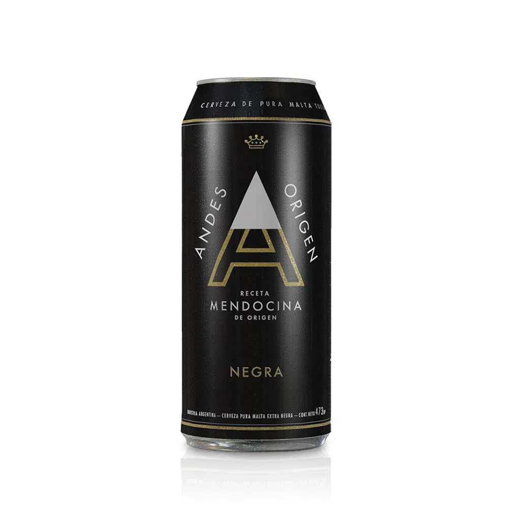 Andes Origen Cerveza Negra, 473 ml