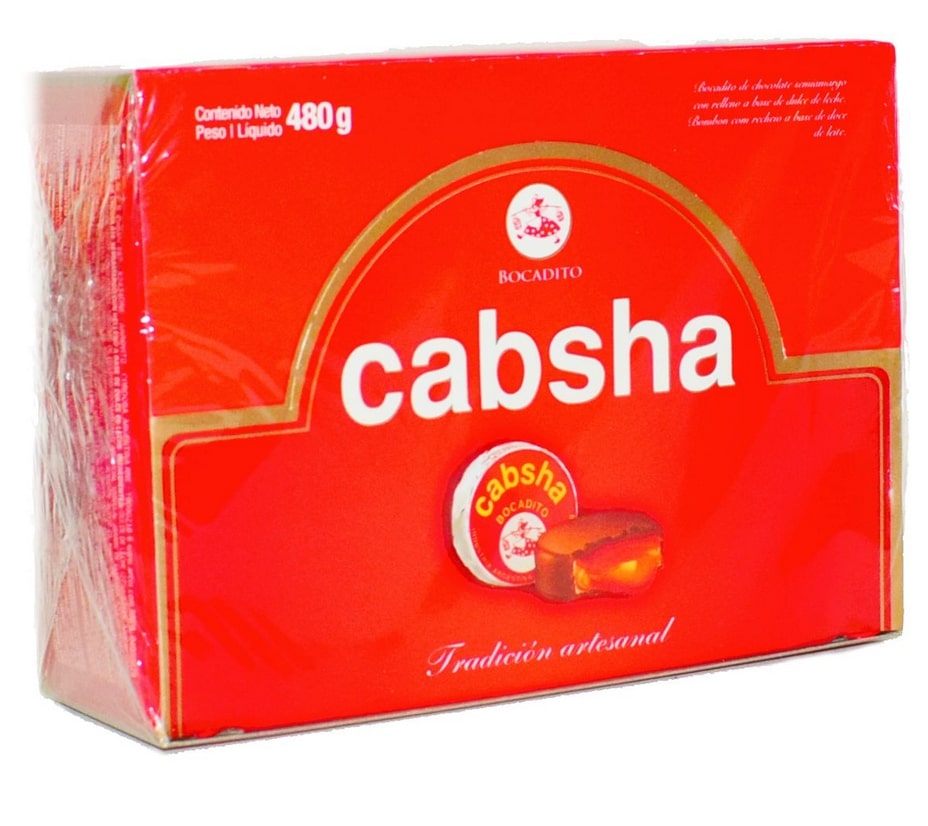Cabsha Bocadito de Chocolate, 10 g (48 Bocaditos)