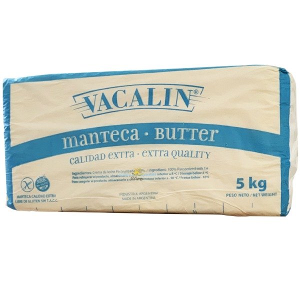 Vacalín Manteca Calidad Extra, 5 kg