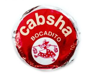Cabsha Bocadito de Chocolate Caja Acrílica, 10 g (18 Bocaditos)