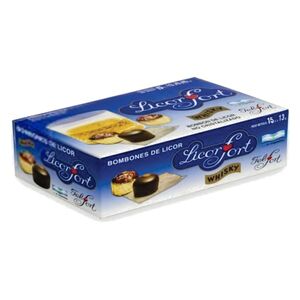 Felfort Licorfort Bombones de Licor Whisky, 13 g (15 Bombones)