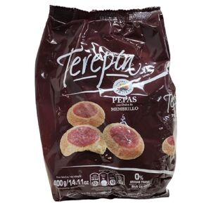 Terepín Pepas con Dulce de Membrillo, 400 g