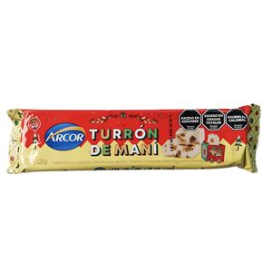 Arcor Turrón de Maní Libre de Gluten, 120 g