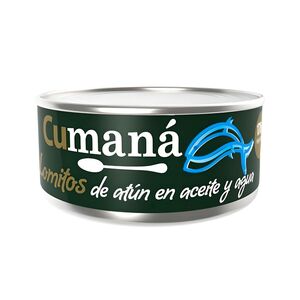 Cumaná Lomitos de Atún en Aceite y Agua, 170 g