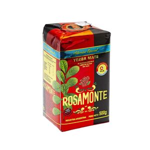 Rosamonte Yerba Mate Selección Especial Elaborada con Palo, 500 g