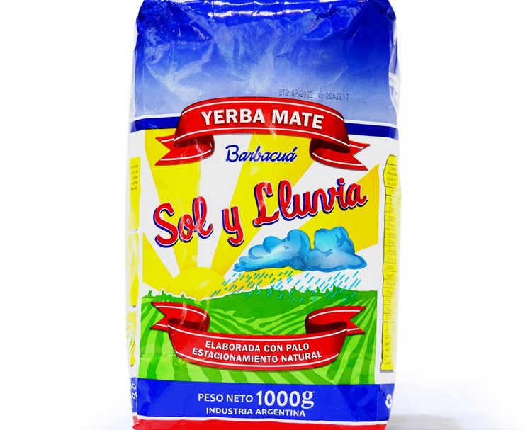 Sol y Lluvia Yerba Mate Barbacuá, 1 kg